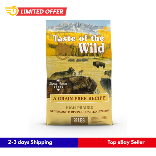 Taste of the Wild Ancient Prairie Canine Recipe Roasted Bison Dry Dog ...