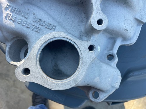 1956 57-61 Corvette SMALL BLOCK CHEVY DUAL QUAD INTAKE MANIFOLD SBC ...