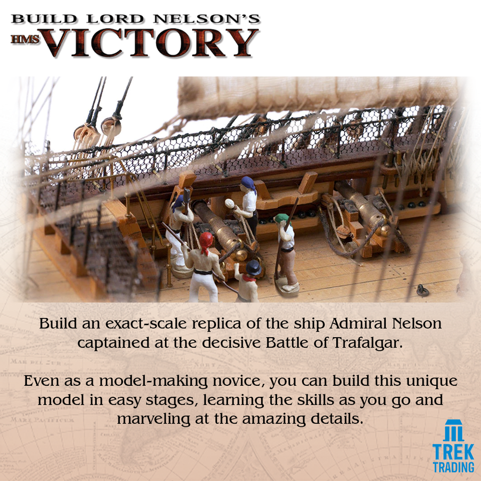 HMS Victory Complete Model Set inc Jig Stand & Tools - Build Nelson's ...
