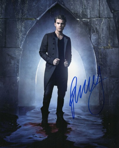 Autographed Paul Wesley Vampire Diaries 8 x 10 Photo Signed with COA | eBay