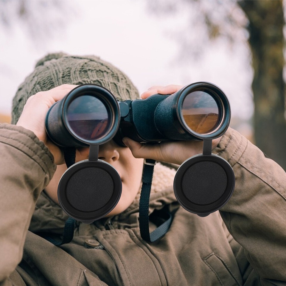 1 Set Binocular Lens Caps Objective Cover Eyepiece for Binoculars | eBay