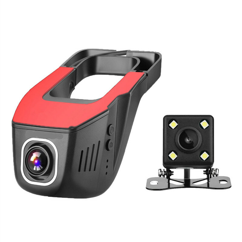 CarVideo Recorder WIFI Dash Cam Hidden Surveillance Camera Dual Lens ...