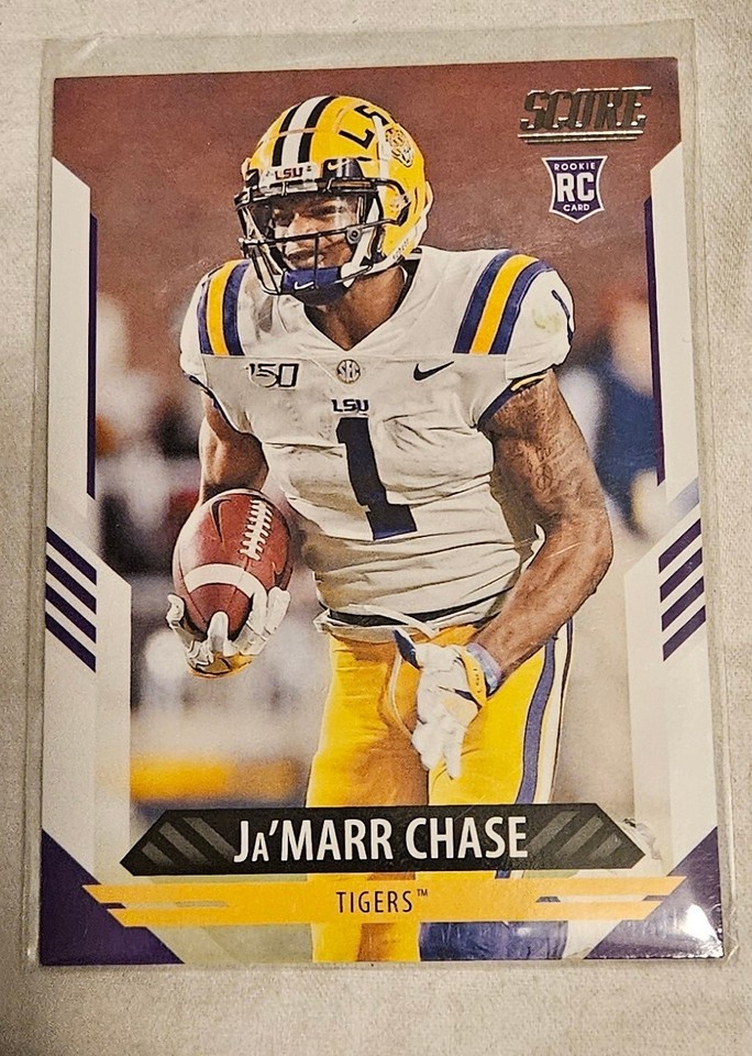 ja'marr chase rookie card 325 mint condition | eBay