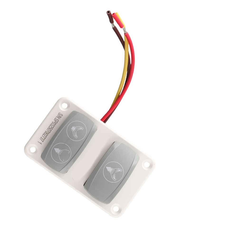DC12V 24V Marine Toilet Control Panel Switch 3 Way RV Boats Toilet ...