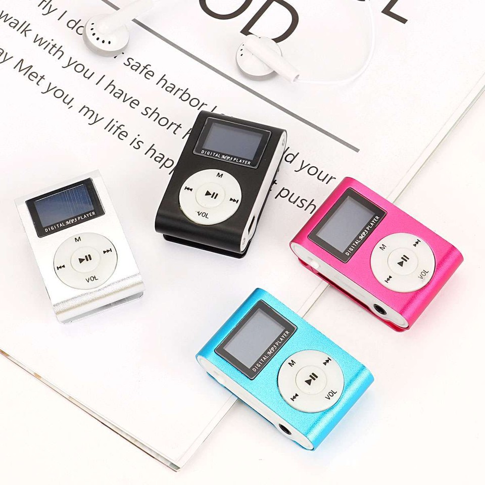 Mini MP3 Player Portable Clip Running Sport Music Play Support Micro SD ...