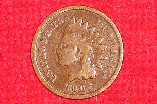1907 Indian Head Penny, (118 Years Old), US Collection, ***(Nice Coin ...