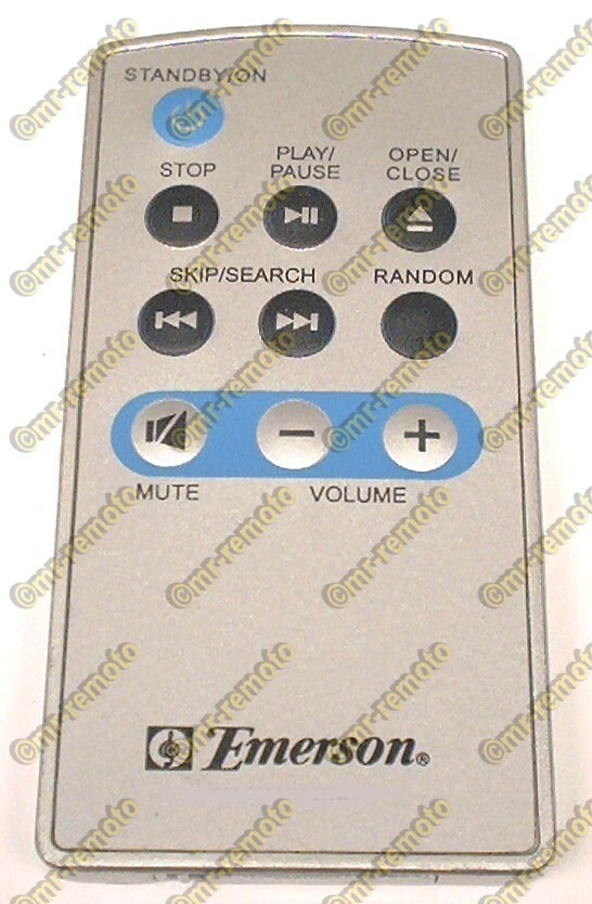 OEM Genuine EMERSON Remote Control for AM/FM Clock Radio CD Player ...
