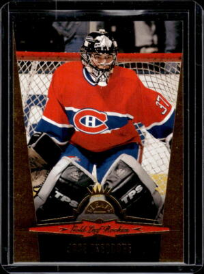 1996-97 Leaf #3 Jose Theodore Gold Leaf Rookies | eBay