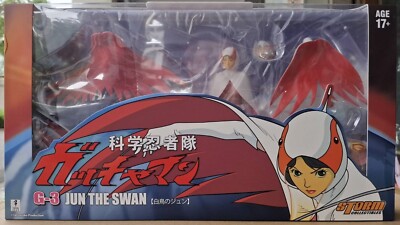 Storm Toys Collectibles Gatchaman Jun The Swan G-3 action figure in ...