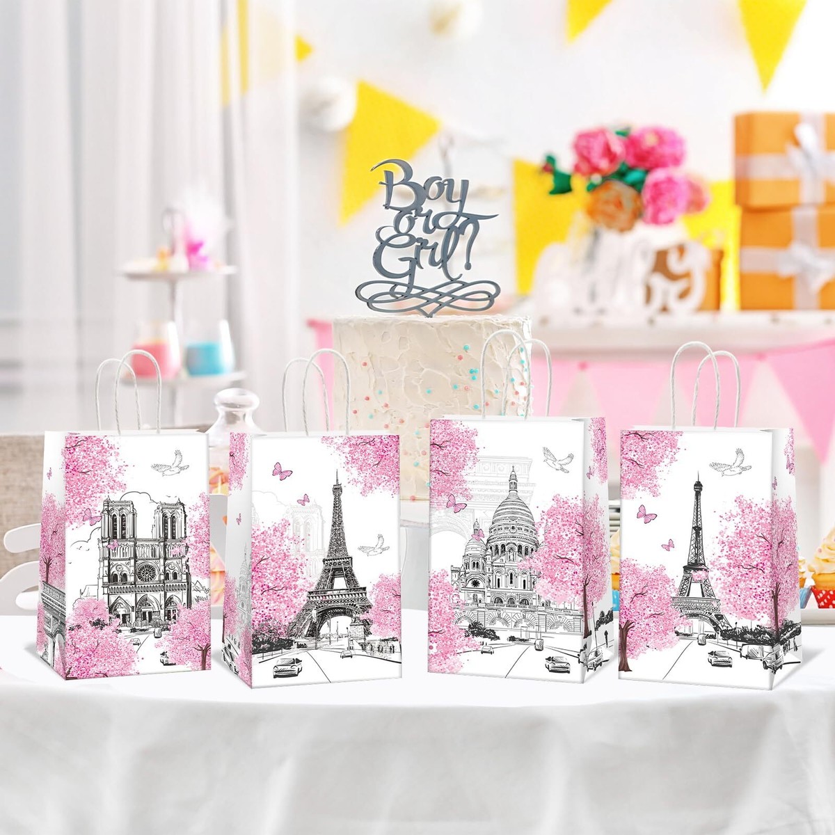 Eiffel Tower Party Favor Boxes