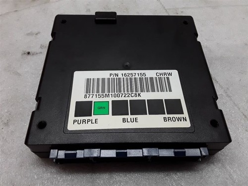 16257155 Body Control BCM Module 2000 CHEVROLET TAHOE Z-7P | eBay