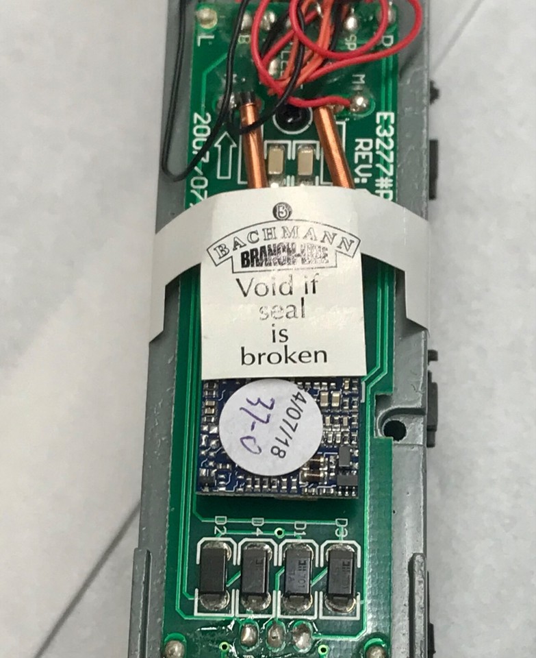 BACHMANN CLASS 37 21 PIN SOUND DECODER AND SPEAKER (00 GAUGE | eBay UK