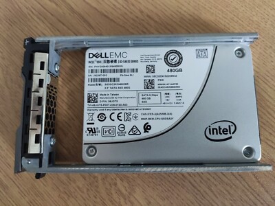 Dell EMC Intel 480GB SSD D3 S4610 SC2KG480G8R SATA w/ Dell caddy | eBay UK