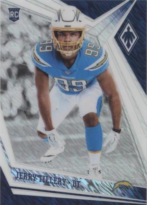 2019 Panini Phoenix - Rookies Jerry Tillery #178 White Shimmer (RC) for ...