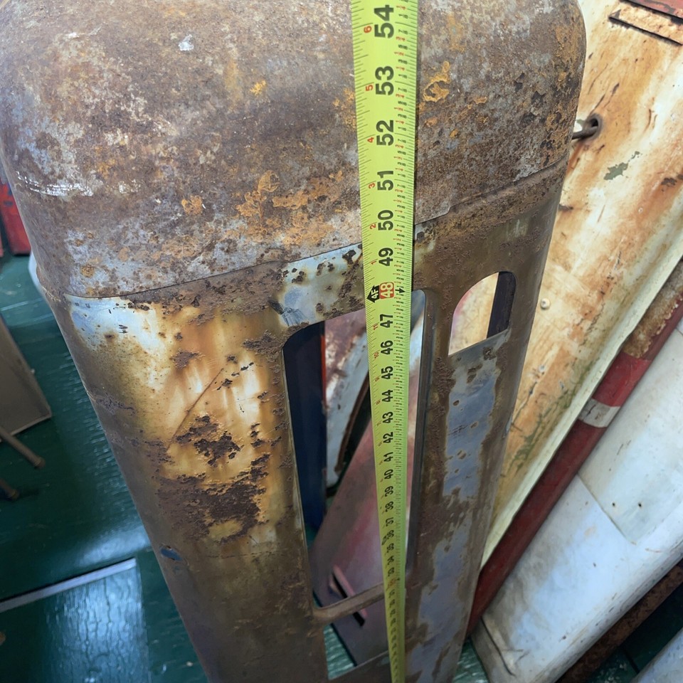 Original Martin Schwartz M&S Wayne 80 Gas Pump Top Vintage Fuel Gas ...