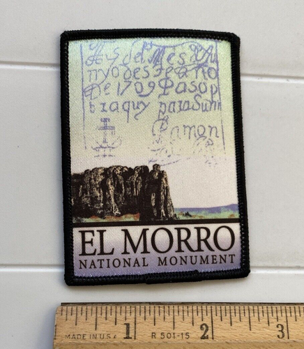 El Morro National Monument New Mexico Inscription Rock Souvenir Printed ...
