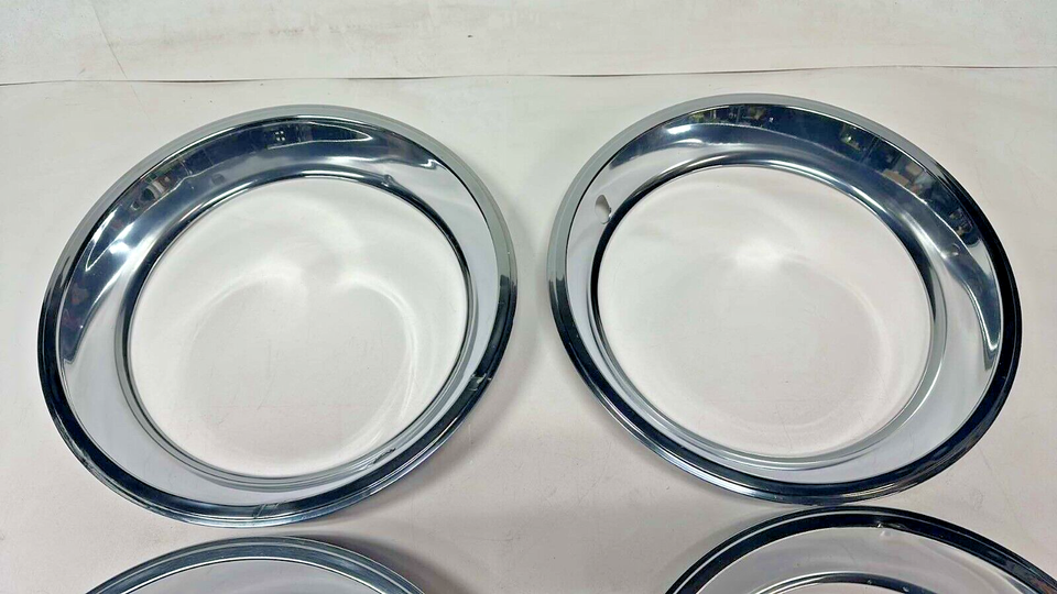 15 inch Chrome Reproduction Wheel Trim Rings | eBay