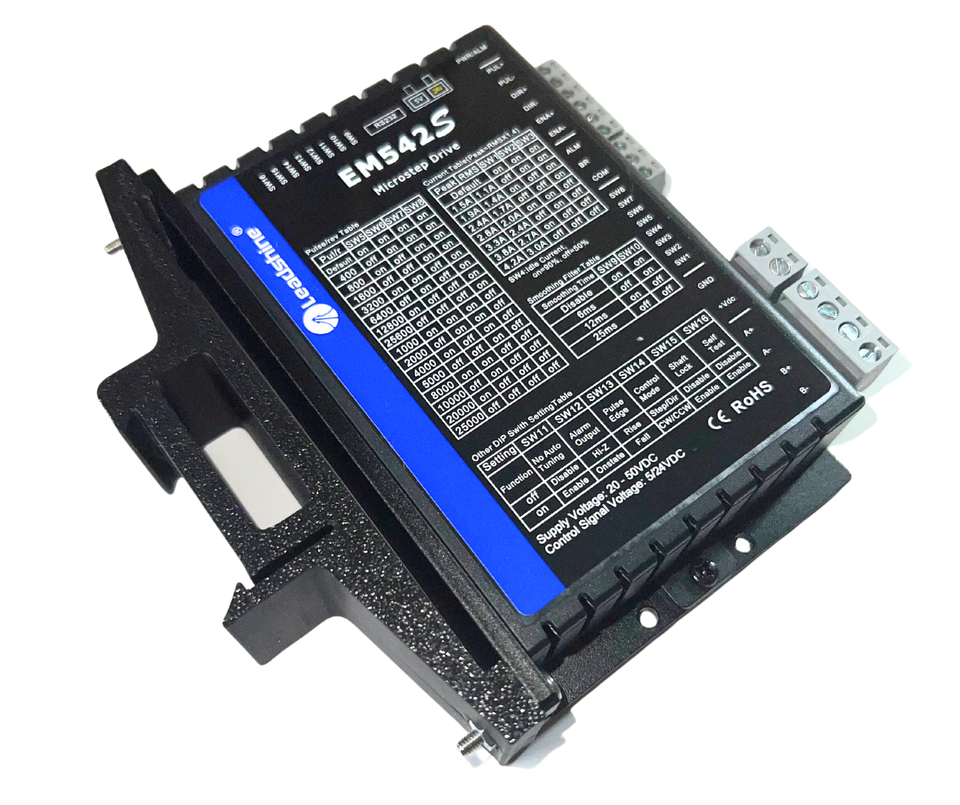 DIN Rail Stepper Motor Drive Mount For 542T Sized Stepper Drive | eBay