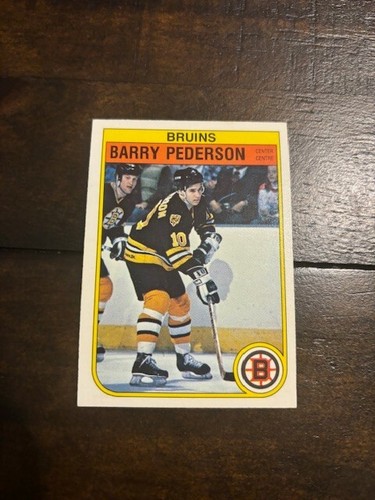 1982-83 Barry Pederson O-Pee-Chee hockey card - #20 - Boston Bruins | eBay