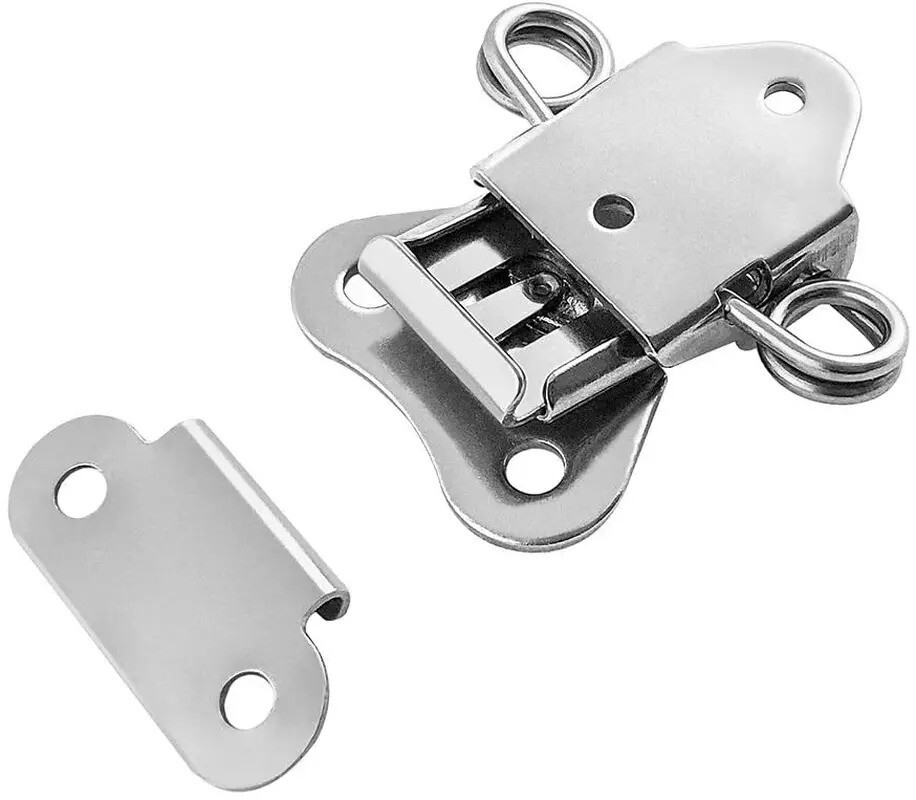 4 Pack 304 Stainless Steel Twist Latch with Keeper and Spring Butterfly ...