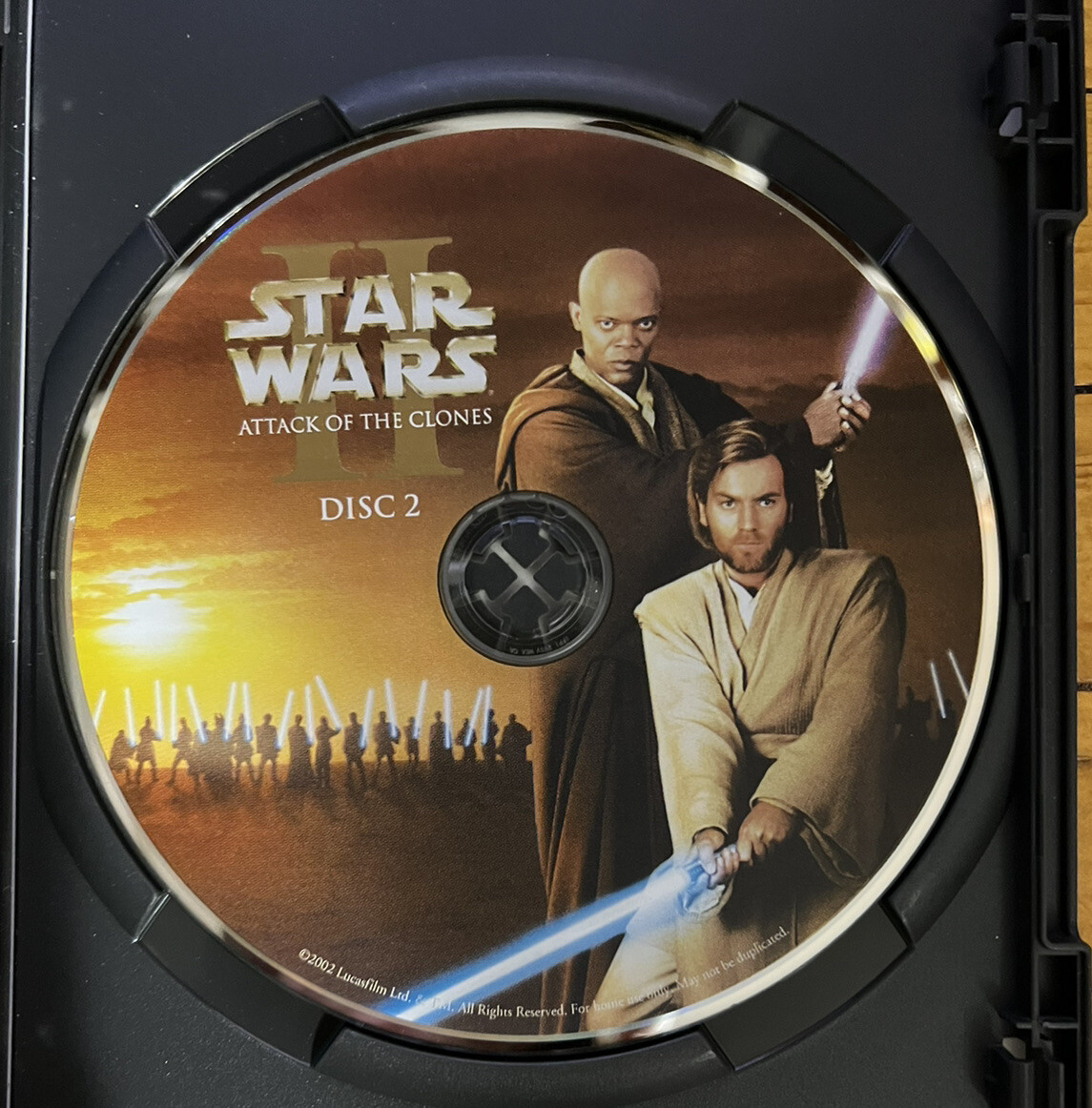 Star Wars Episode II: Attack of the Clones (DVD, 2002, 2-Disc Set ...