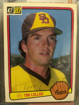1983 Donruss Tim Lollar (#61) autographed card | eBay