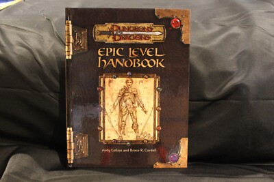 Dungeons and Dragons Epic Level Handbook 9780786926589| eBay