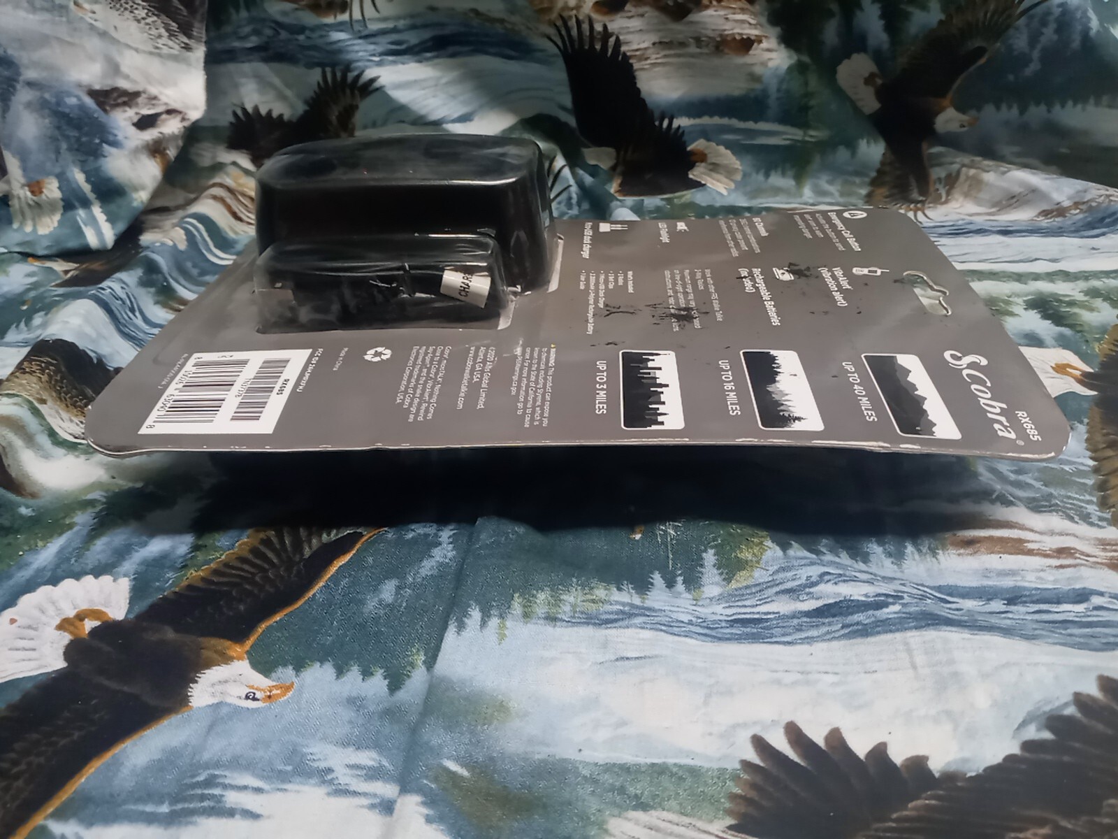 Cobra RX685 Rugged Waterproof & Dustproof with up to 40-Mile Range ...