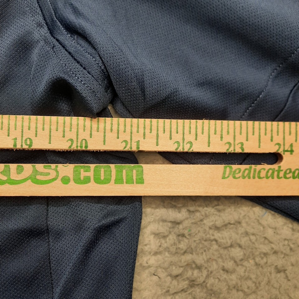 Nike Hyper Dry Hoodie Shirt Men's Large Navy Blue Dri-Fit Training ...