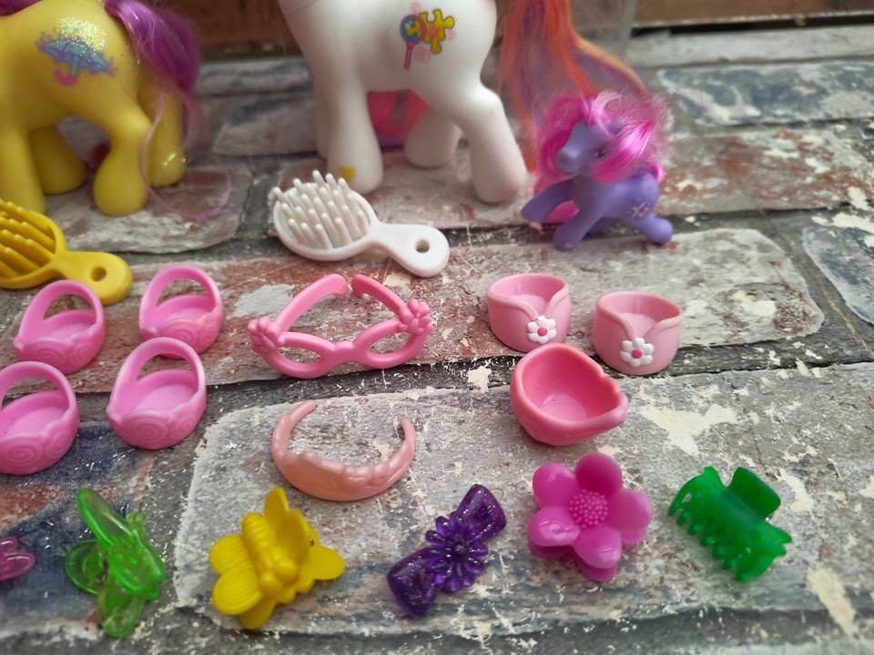 My Little Pony G3 Bundle with Accessories - Fizzy Pop Thistle Whistle ...