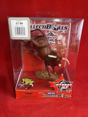 Breyer PBR Collectibulls Little Yellow Jacket Bull Rare 2005😱🔥🔥 | eBay