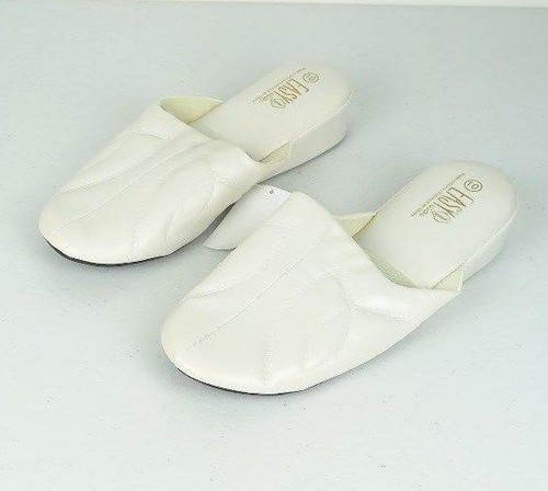 Pair of Women's Soft Vinyl House Slippers Sizes 6-11 New | eBay