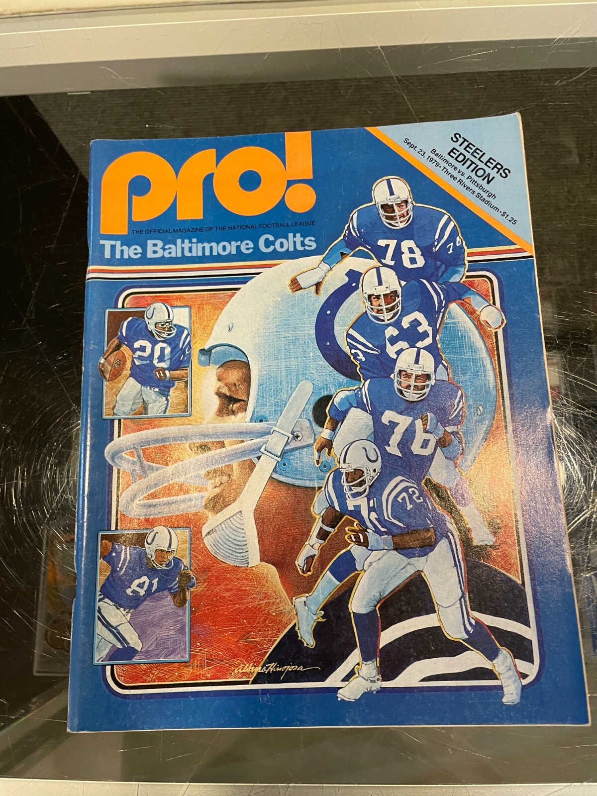 1979 PITTSBURGH STEELERS BALTIMORE COLTS GAME PROGRAM NM | eBay