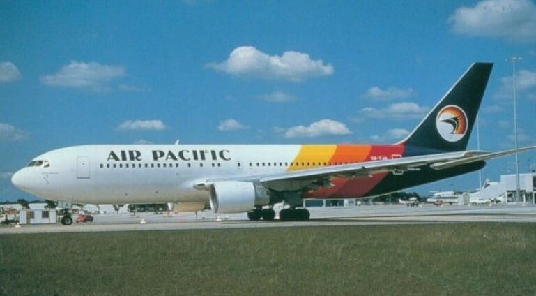 Air Pacific Fiji Boeing 767-200ER DQ-FJA postcard | eBay