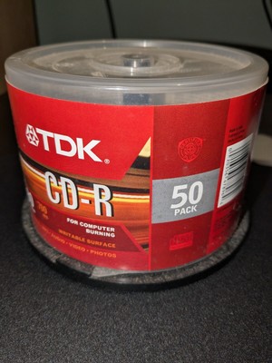 TDK CD-R 80 MIN 700MB 52x Blank CDs - 17 disks | eBay