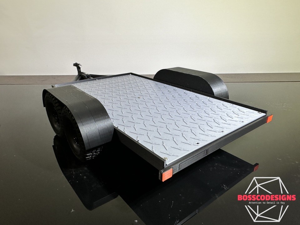 Flatbed Trailer KIT For Traxxas TRX4M 1:18 Scale Model RC Car Flatbed ...