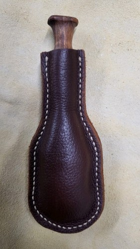 Leather Handmade Shot Bag/Pouch Round Ball, Flintlock, Black Powder ...