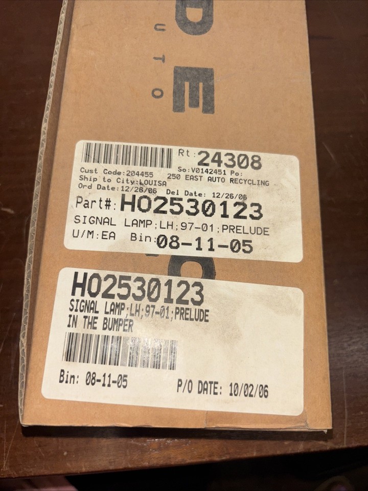 prelude 97-01 Signal Lamp Unit #33351-S30-003 | eBay