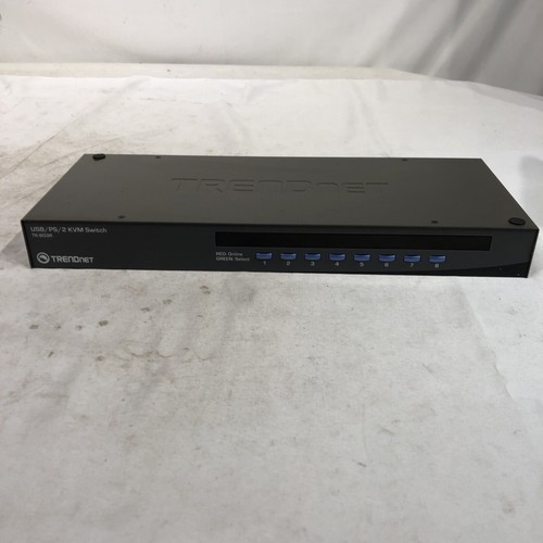 TRENDnet TK-803R 8-Port Rack-Mount KVM switch PS/2 USB | eBay