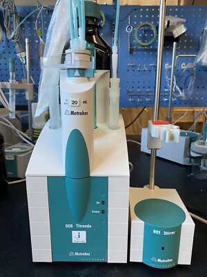 Metrohm 906 Titrando Titrator New 20 ml Exchange Unit Dual Port | eBay