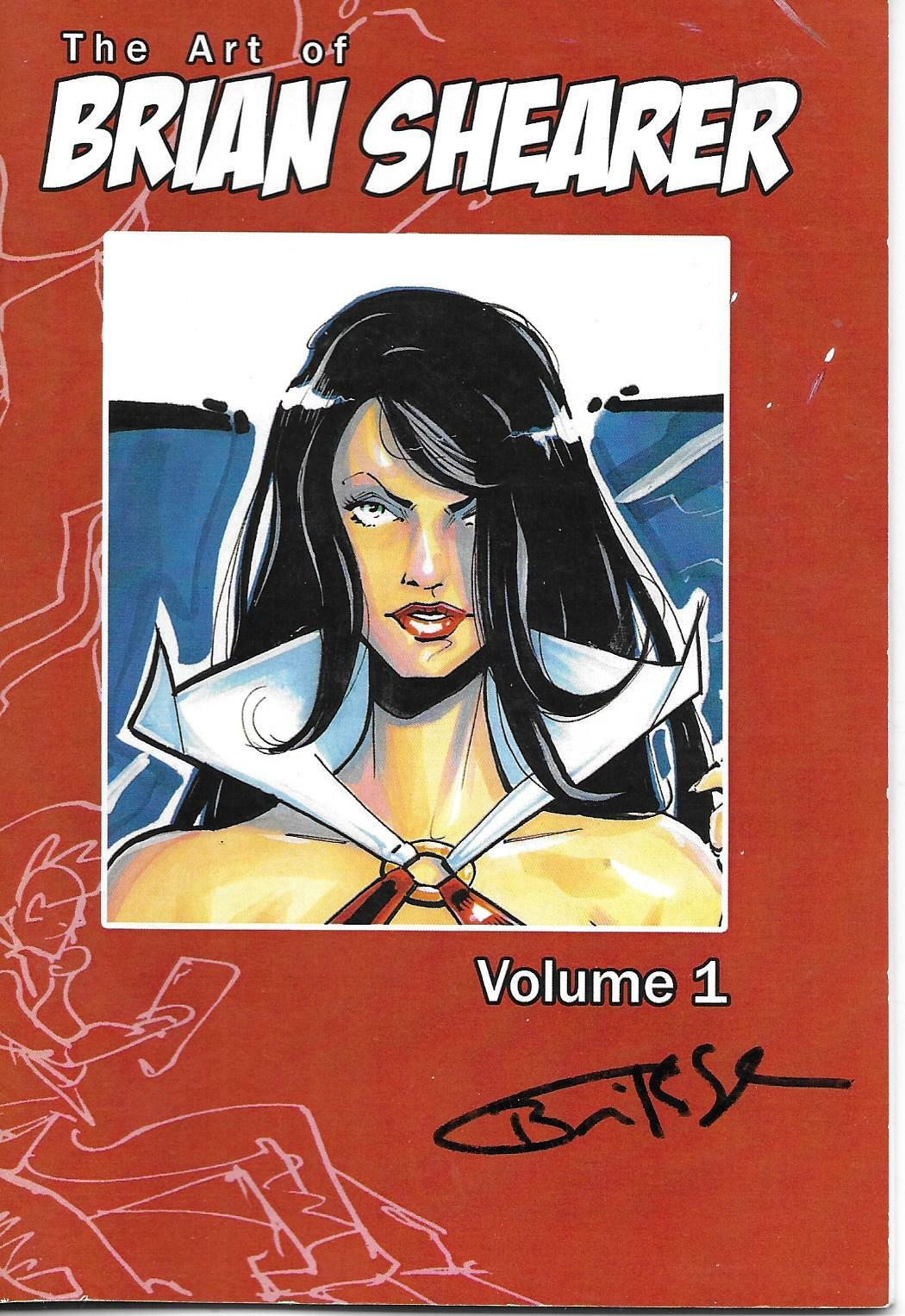 The Art of Brian Shearer volume 1 sketchbook mini comic HTF Signed 48 pages VF+ | eBay