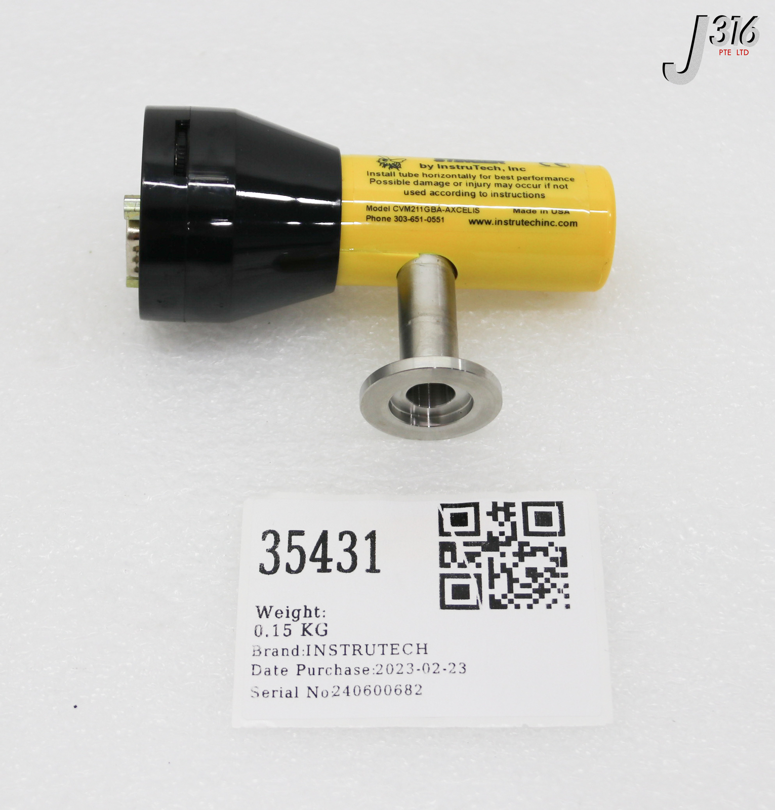 35431 INSTRUTECH CONVECTION PIRANI VAC GAUGE, STINGER (PARTS) CVM211GBA ...