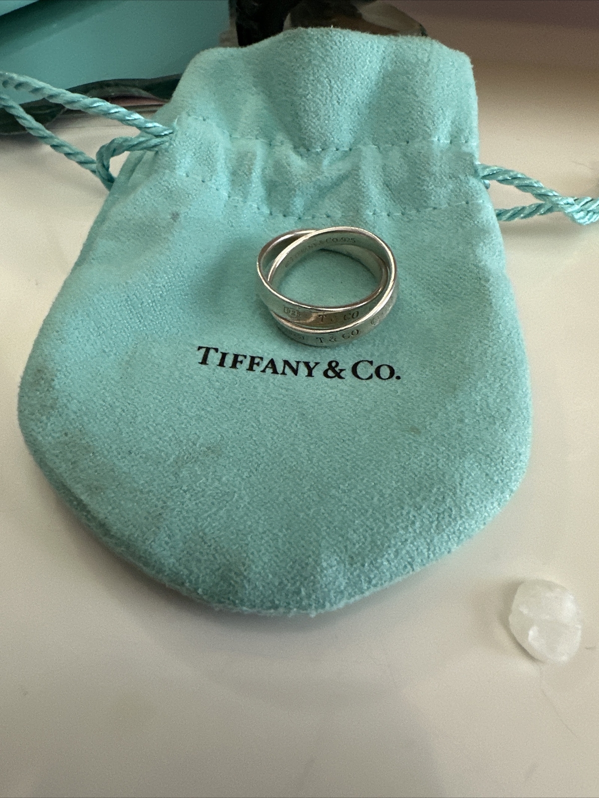 Tiffany & Co. Tiffany 1837 Interlocking Circles Ring … - Gem