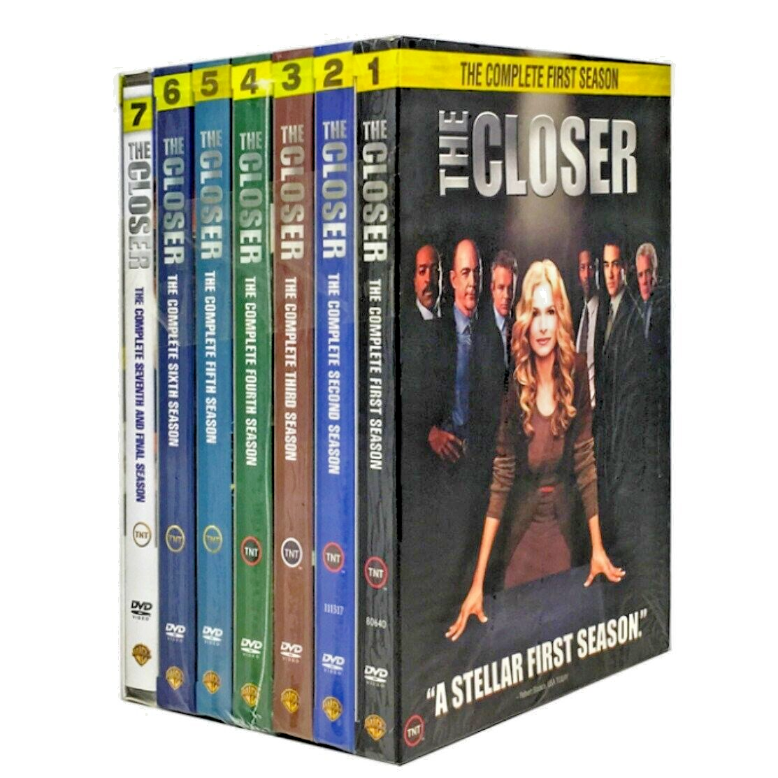 The Closer: Complete Series DVD Bundle Set Season 1-7 Brand New Free ...