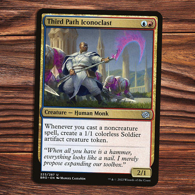 Third Path Iconoclast - NM - Brothers' War - MTG | eBay
