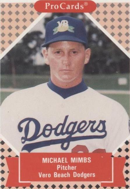1991 ProCards Tomorrow's Heroes - Mike Mimbs #247 (RC) for sale online ...
