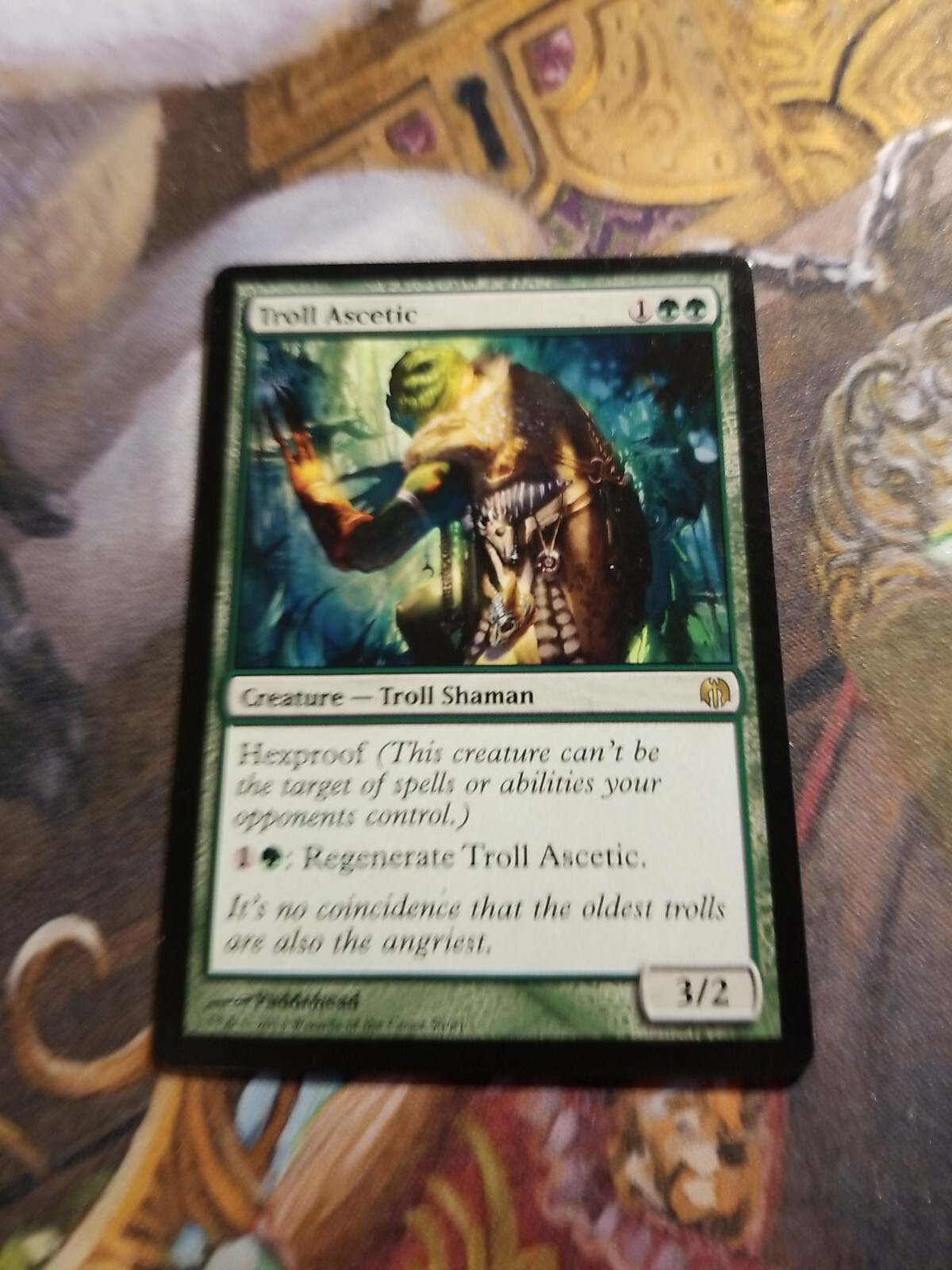 Troll Ascetic MTG Duel Deck - Played - | eBay