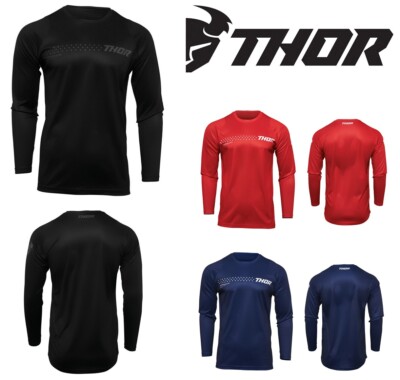 Thor Sector Minimal Motocross Jersey Off Road MX Dirt Motorbike ...