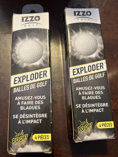 New Izzo Golf Exploder Balls 2- (4-Pack) 20024903712| eBay