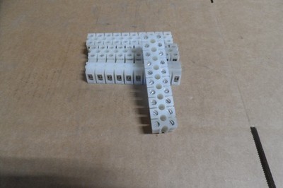 10 Pole Heavy Duty Terminal Block - 50A 600V - Marathon Spec Products ...